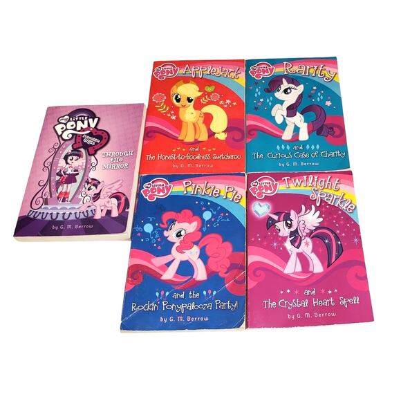 My Little Pony | Accents | My Little Pony Chapter Books Lot Of 5 ...